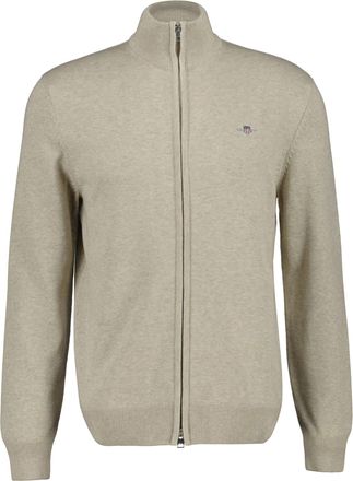 GANT Casual Cotton Zip Strickjacke