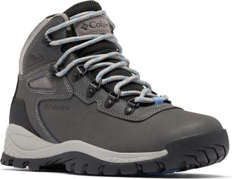 Columbia Newton Ridge Plus Wanderstiefel f&uuml;r Damen, Grau (Quarry x Cool Wave), 38.5 EU