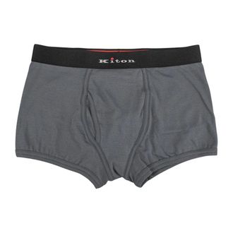 Kiton Homme, Sous-v&ecirc;tements, Gris, Taille: S Cotton Ea Underwear