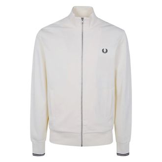 Fred Perry Homme, Sweatshirts et sweats &agrave; capuche, Beige, Taille: XL Zip-throughs