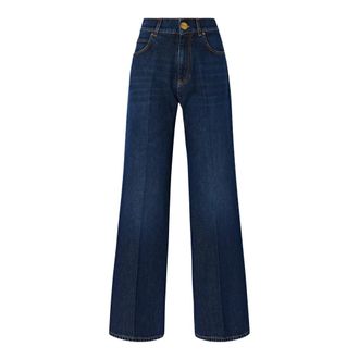 Pinko Wanda Wide Leg Jeans - - Jeans - Damen - Blau - W27