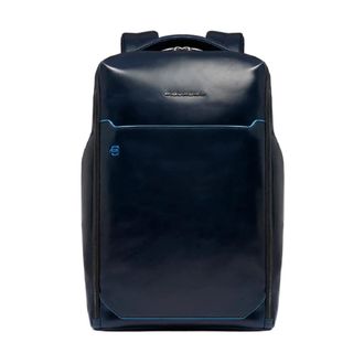 Piquadro Blue Square Rucksack - - Bags - Herren - Blau - ONE SIZE