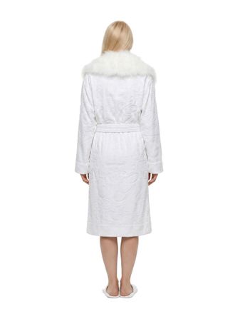 Dolce & Gabbana Womens Multicolor Cotton Bathrobe Clothing