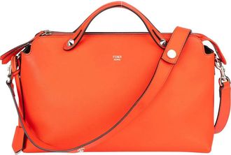 Fendi Crossbody Bags - Fendi Coral Leather By The Way Handbag - Gr. unisize - in Rot - f&uuml;r Damen