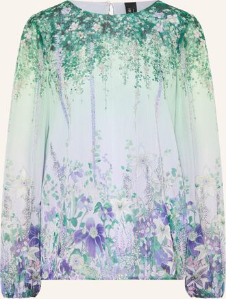 Marc Cain Blusenshirt Mit Glitzergarn gruen