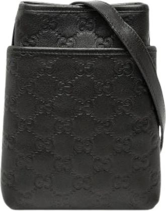 Gucci Sac bandouli&egrave;re Pre-owned - Femme - Pre-owned - Noir - Taille: ONE Size