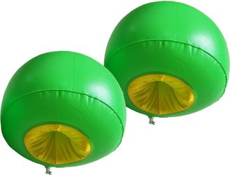 Generic Blow-Up-Boxhandschuhe | Aufblasbare PVC-Schlagfäustlinge für unterhaltsame Workouts | Interaktive Ballonhandschuhe 1 Paar für Männer und Erwachsene, p