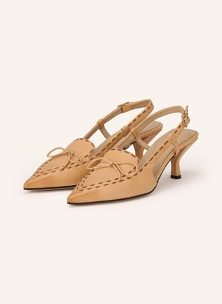 Pomme Dor Pomme Dor Slingpumps Henriette beige