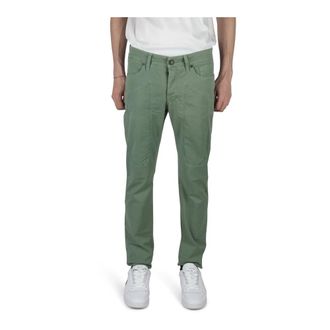 Jeckerson Patch Pants Slim Fit - - Trousers - Herren - Gr&uuml;n - W36