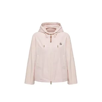 Moncler Moncler Sarracenia Hooded Jacket, Women, Pink, Size: 00