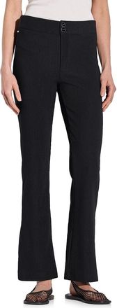 Street One Damen A379047 Bootcut Hose, Black, 42W x 30L