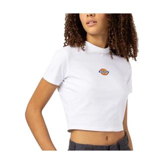 Dickies Femme, Tops, Blanc, Taille: 38 FR Maple Valley Regular Tee