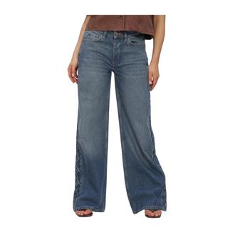 Ibana Poseph Wide Jeans - - Jeans - Damen - Blau - S