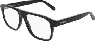Ferragamo SF3063 001 Black 56/16/150 Lunettes pour homme