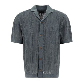 Vince Homme, Chemises, Gris, Taille: XL Cabana Shirt