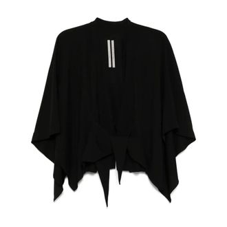 Rick Owens Half Moon Jacke - - Jackets - Damen - Schwarzk - S