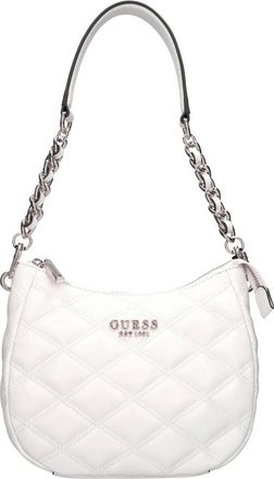 Guess Femme, Sacs, Blanc, Taille: ONE Size Tamsin Top Zip Shoulder Bag