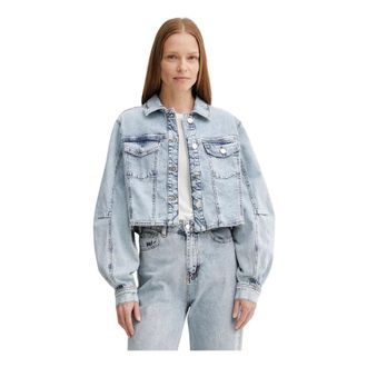 Gestuz Gzdea Cropped Jacket - - Jackets - Damen - Blau - M