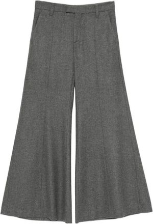 Brunello Cucinelli Damen, Hosen, Grau, MGr&ouml;&szlig;e