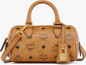 MCM Ella Boston Tasche in Visetos