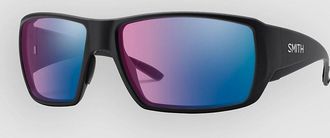 Smith GuideS Choice XL Matte Black Sonnenbrille cp glass plrcmc rse blu m