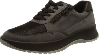 Berkemann Damen Tecla Sneaker, Schlamm/schwarz, 36 1/3 EU