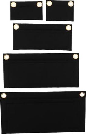 BESPORTBLE Gatuida Lot de 5 compartiments pour organiseurs de portefeuille : compartiments en feutre pour sac à main, organiseur pour sacs à main, séparateurs en