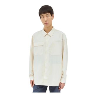 Dickies Oversized Arbeitsbluse mit perforiertem Panel - - Shirts - Herren - Beige - XS