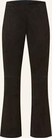 Mrs & Hugs Mrs & Hugs Hose In Lederoptik schwarz