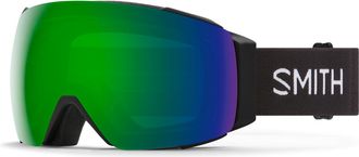 Smith I/O Mag XL ChromaPOP Skibrille, black-sun green mirror