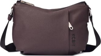 KCB Kleine Umh&auml;ngetasche Strong | 100 % vegan, braun, 25 cm