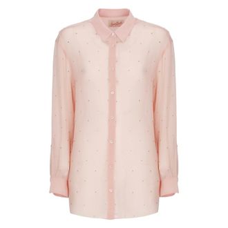Saint Barth Femme, Blouses et Chemises, Rose, Taille: 36 FR Brigitte Shirt
