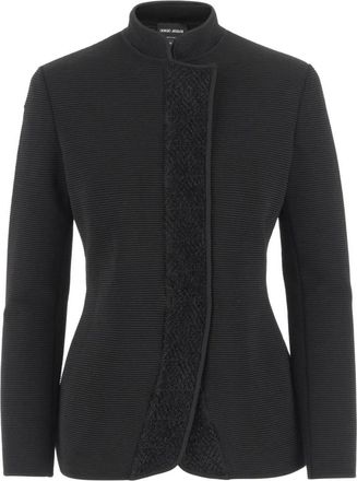 Giorgio Armani Damen, Jacken, Schwarzk, MGröße