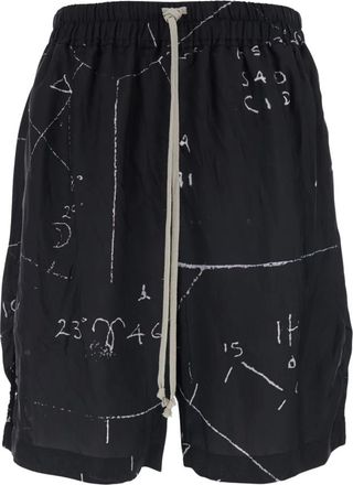 Rick Owens Homme, Maillots de bain, Noir, Taille: XL Shorts Boxers Back