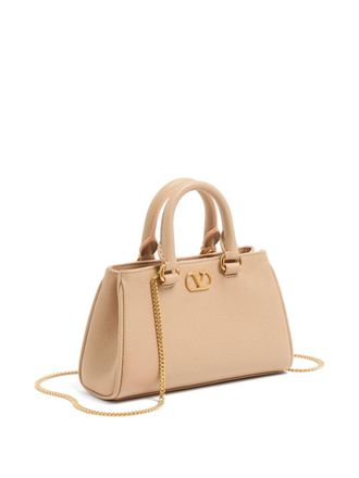 Valentino Garavani Top Handle Bag - Beige
