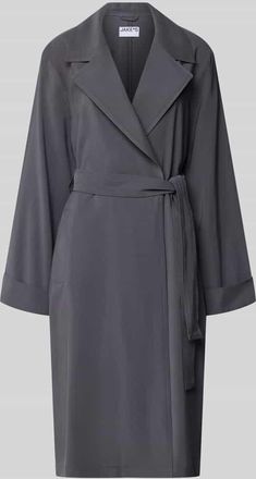 Jake*s Casual Trenchcoat aus Viskose-Mix mit Bindeg&uuml;rtel