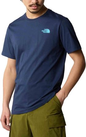 The North Face Herren Box NSE T-Shirt, Summit Navy/TNF White, L