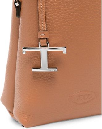 Tod's T Timeless Top Handle Bag - Brown