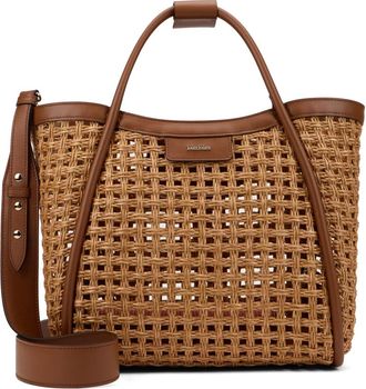 Max Mara Femme, Sacs, Brun, Taille: ONE Size Tote Bags
