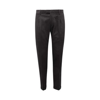 BRIGLIA 1949 Schmale Hose mit Italienischem Stil - - Trousers - Herren - Schwarzk - XL