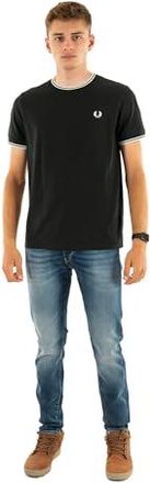 Fred Perry Tee Shirt Twin Tipped t50 nightgreen/snwht XXL