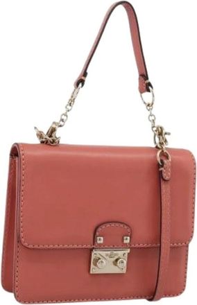 Valentino Pre-owned Vintage Cross Body Bag - Femme - Pre-owned - Rose - Taille: ONE Size