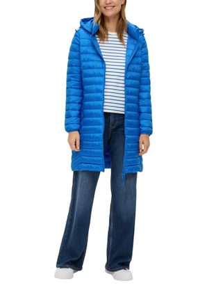 s.Oliver Steppmantel mit abnehmbarer Kapuze