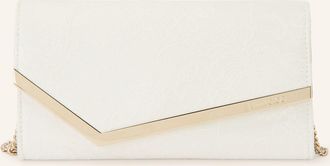 Jimmy Choo London Clutch Emmie weiss