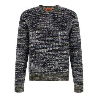Missoni Rundhals-Pullover - - Knitwear - Herren - Mehrfarbig - L