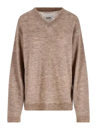 MYTHINKS Pull Col Rond - Beige