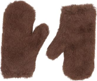 Max Mara unisex, Accessoires, Brun, Taille: S/M Gloves
