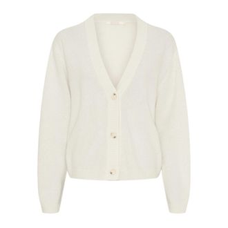 BTF-CPH Feinstrick-Kaschmircardigan - - Knitwear - Damen - Wei&szlig; - M