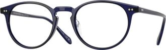 Oliver Peoples unisex, Accessoires, Bleu, Taille: 49 MM Riley-R Optical Frame