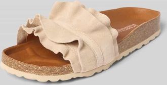 Verbenas Sandalette aus Leder Modell ROCIO SERRAJE VOLANTE